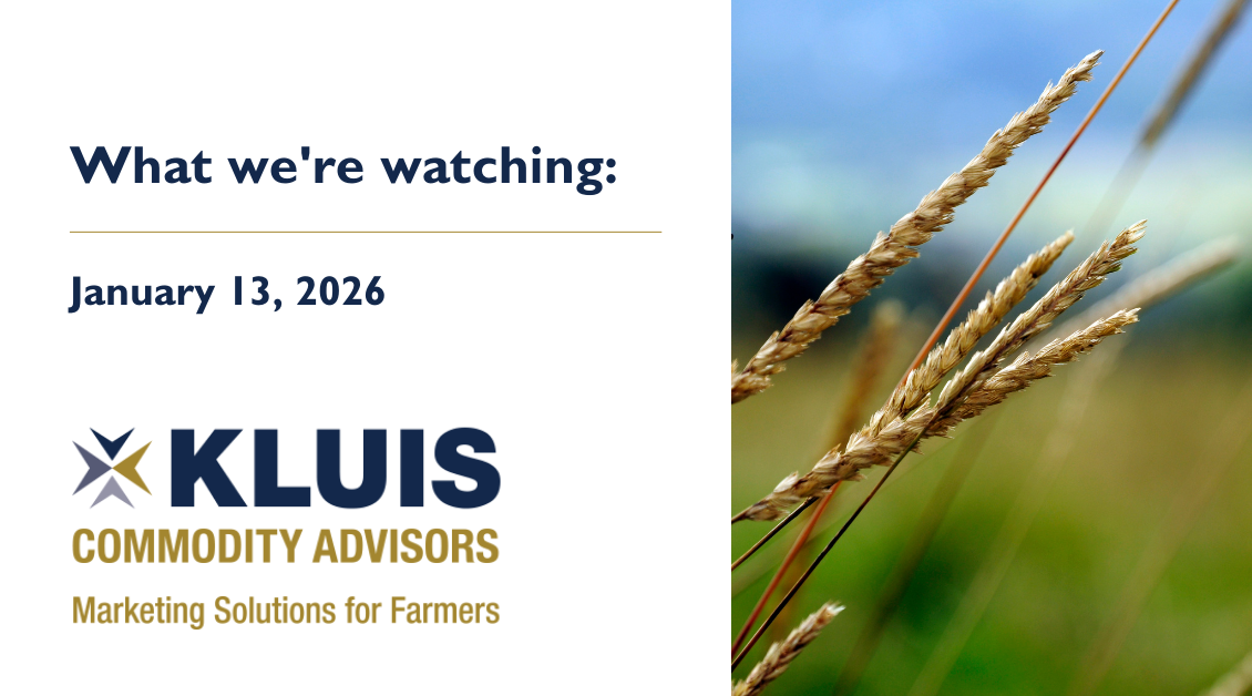 Watching Lows - Kluis Commodity Advisors