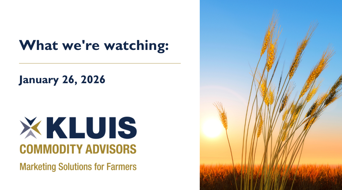 Key Chart Levels - Kluis Commodity Advisors